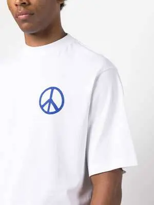 COUNTY OF MILAN County Peace Logo T-shirt - White