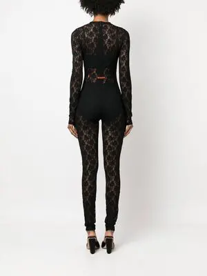 Heron Preston Lace-detailed Jumpsuit