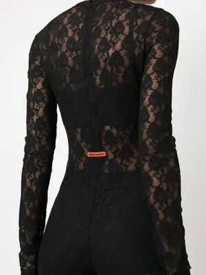 Heron Preston Lace-detailed Jumpsuit