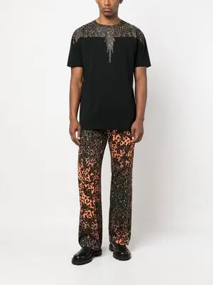 COUNTY OF MILAN Animalier Wings Organic Cotton T-shirt