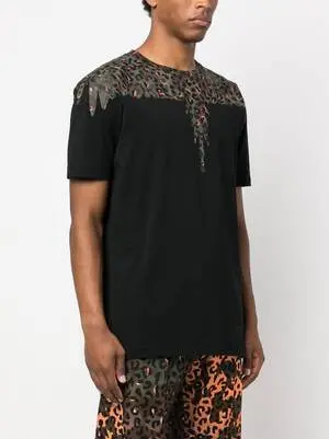 COUNTY OF MILAN Animalier Wings Organic Cotton T-shirt