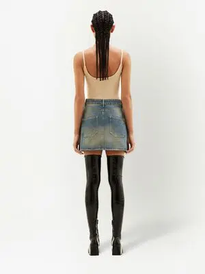 COURREGES Reedition Ribbed Tank Top - Neutrals