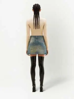 COURREGES Reedition Ribbed Knit Sweater - Neutrals