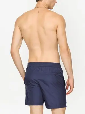 Dolce & Gabbana Logo-tag Swim Shorts - Blue