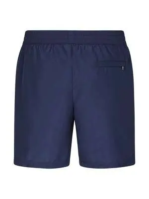 Dolce & Gabbana Logo-tag Swim Shorts - Blue
