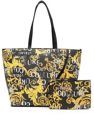 Versace Logo-print Tote Bag