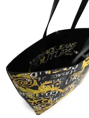 Versace Logo-print Tote Bag