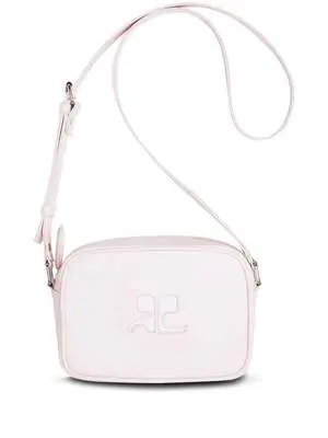 COURREGES Reedition Leather Camera Bag