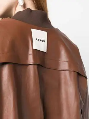 AERON Bloom Lambskin Bomber Jacket