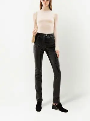 COURREGES Reedition Five-pocket Trousers - Black