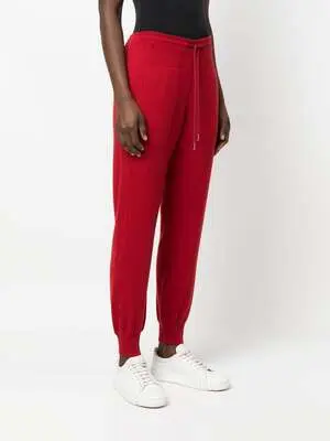 BARRIE Drawstring Track Pants - Red
