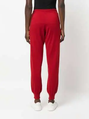 BARRIE Drawstring Track Pants - Red