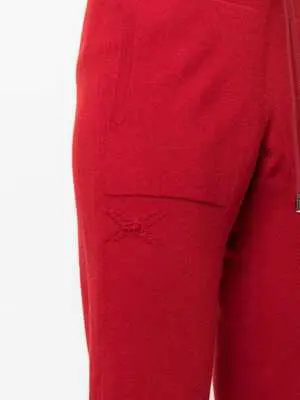 BARRIE Drawstring Track Pants - Red