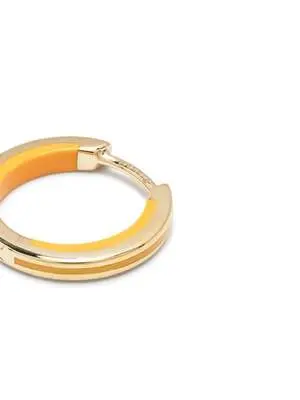 MARIA BLACK 14k Yellow Diamond Huggie Earring