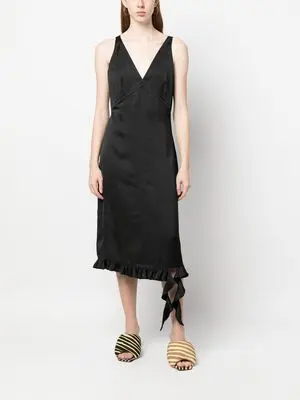 Remain Birger Christensen V-neck Maxi Dress
