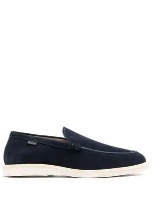 Hogan Almond-toe Suede Loafers