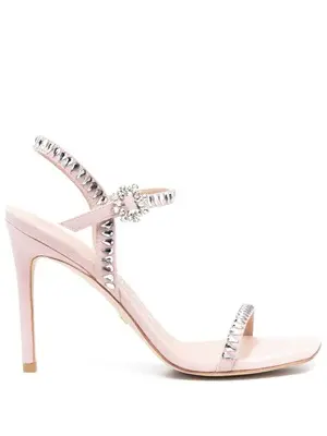 STUART WEITZMAN Gemcut 100mm Sandals - Pink