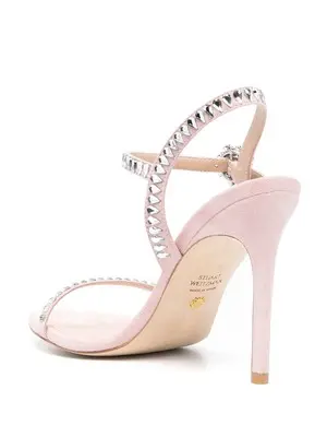 STUART WEITZMAN Gemcut 100mm Sandals - Pink