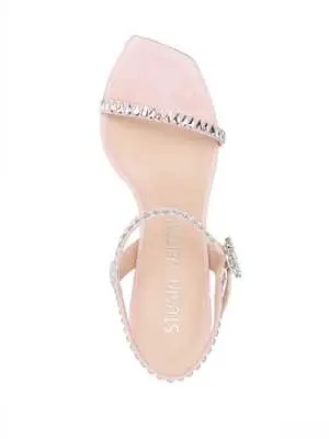STUART WEITZMAN Gemcut 100mm Sandals - Pink