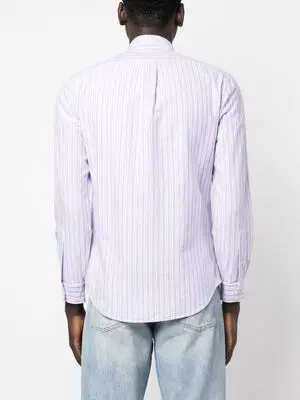 Polo Ralph Lauren Polo Pony Striped Shirt - Purple