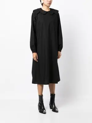 Raf Simons Rounded-collar Midi Dress