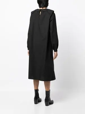 Raf Simons Rounded-collar Midi Dress