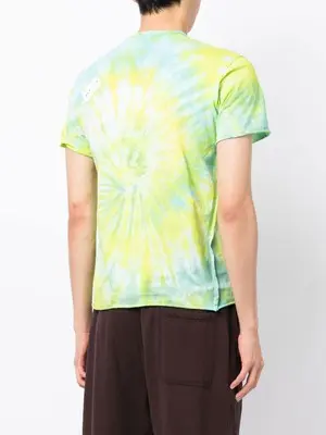 STAIN SHADE X Hiroshi Fujiwara Tie-dye Print T-shirt - Green