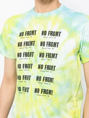STAIN SHADE X Hiroshi Fujiwara Tie-dye Print T-shirt - Green