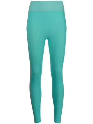 The Upside Seamless Ribbed Leggings - Green