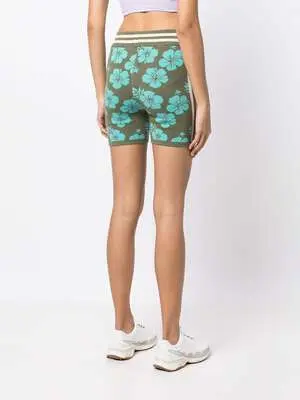 The Upside Aloha Knit Spin Shorts