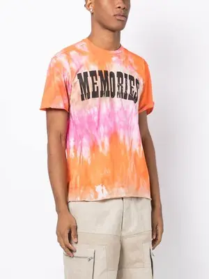STAIN SHADE X Hiroshi Fujiwara Tie-dye Print T-shirt