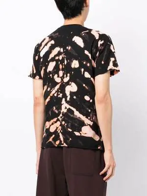 STAIN SHADE X Hiroshi Fujiwara Bleached-effect T-shirt