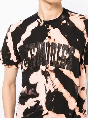 STAIN SHADE X Hiroshi Fujiwara Bleached-effect T-shirt