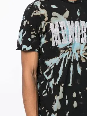STAIN SHADE X Hiroshi Fujiwara Bleached-effect T-shirt