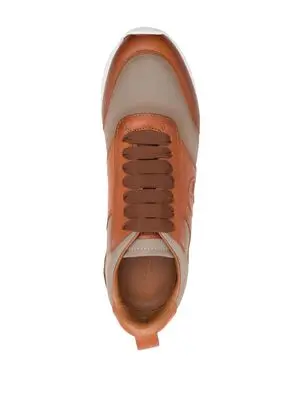 Giorgio Armani Panelled Low-top Sneakers