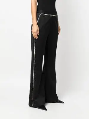 Dodo Bar Or Mark Crystal-embellished Trousers