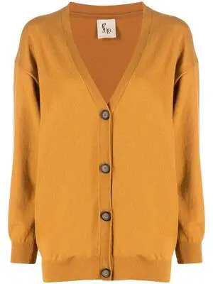 PAULA Buttoned Cashmere Cardigan