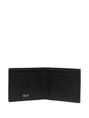TOM FORD Logo-plaque Bi-fold Wallet
