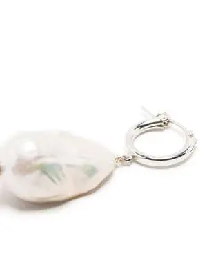 A SINNER IN PEARLS Fireball Hoop Earring