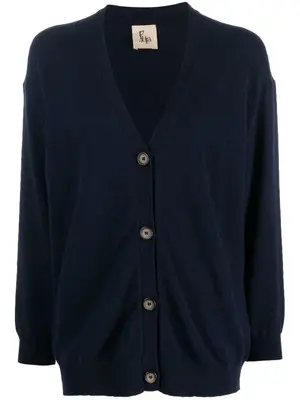 PAULA Buttoned Cashmere Cardigan