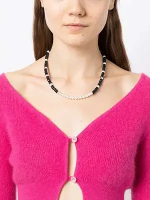A SINNER IN PEARLS Pearl And Shell Bead Necklace