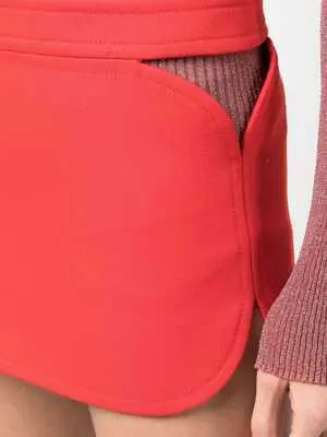 COURREGES Cut-out Detail Mini Skirt