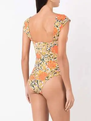 CLUBE BOSSA Floral-print Swimsuit