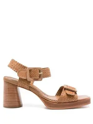 STUDIO CHOFAKIAN Edie 85mm Ankle-strap Sandals