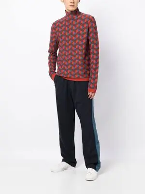 Paul Smith Side-stripe Elastic Track Pants