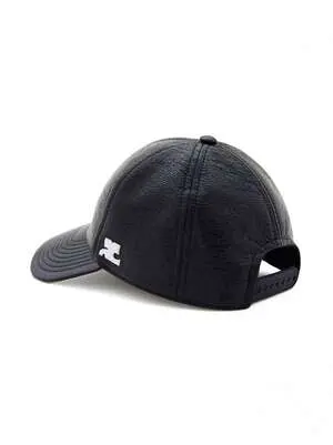COURREGES Logo-patch Cap