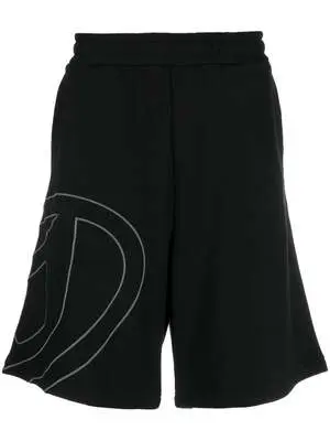 DIESEL® P-crow Megoval Cotton Shorts