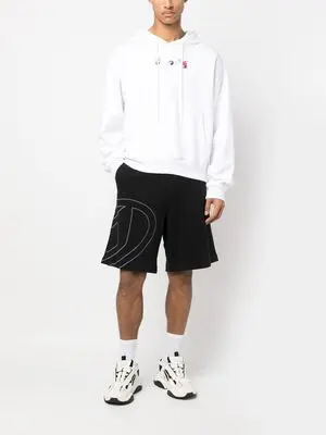 DIESEL® P-crow Megoval Cotton Shorts