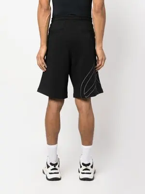 DIESEL® P-crow Megoval Cotton Shorts