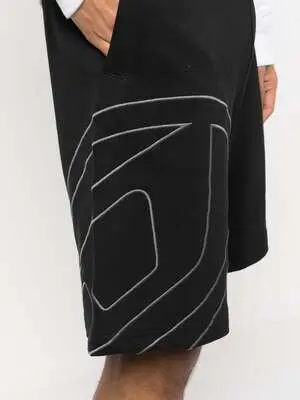 DIESEL® P-crow Megoval Cotton Shorts